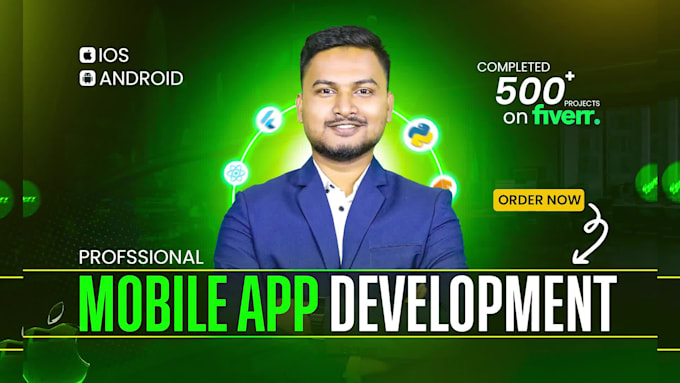 Do ios app, android mobile app development, flutter, react native app developer by Binary_bards ...